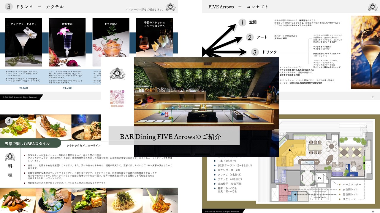 CONCEPT - BAR FIVE Arrows