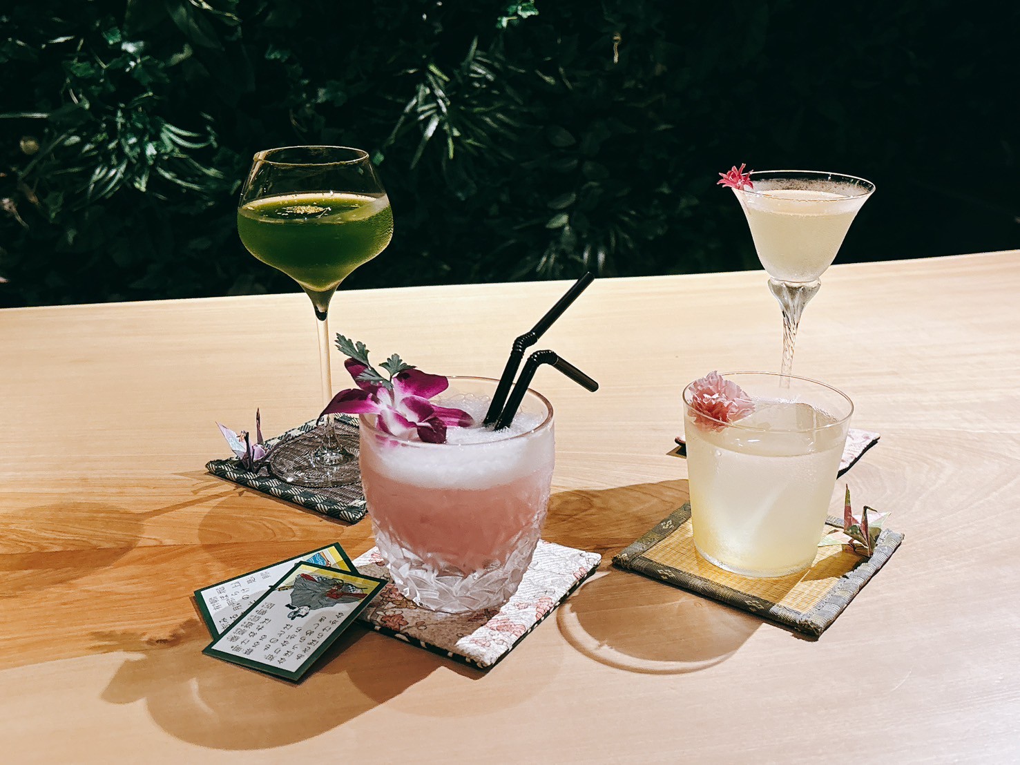 新メニュースタート！！日本の素材で作るジャパニーズカクテルのご提供 - BAR FIVE Arrows